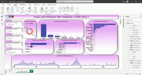 Completed Data Analysis Project On Israel And Palestine Conflict