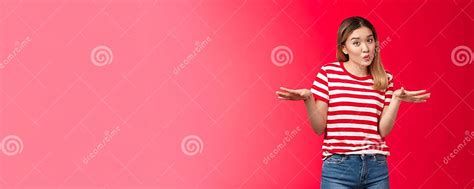 Cute Chill Asian Blond College Girl Talking Girlfriends Discussing