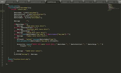 langkah langkah membuat crud dengan menggunakan framework codeigniter