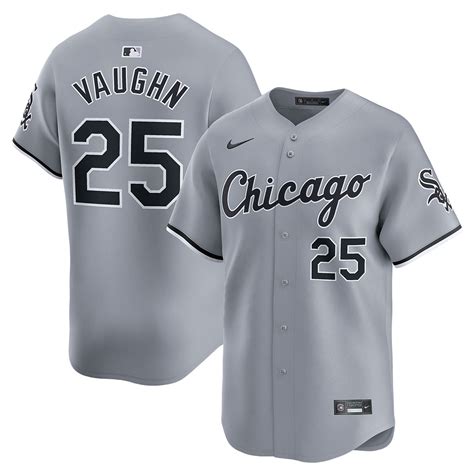 Andrew Vaughn Chicago White Sox Grey Road Jersey
