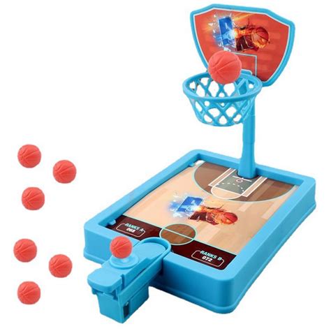 Nuttig Cartoon Mini Handheld Vinger Basketbal Schi Vicedeal