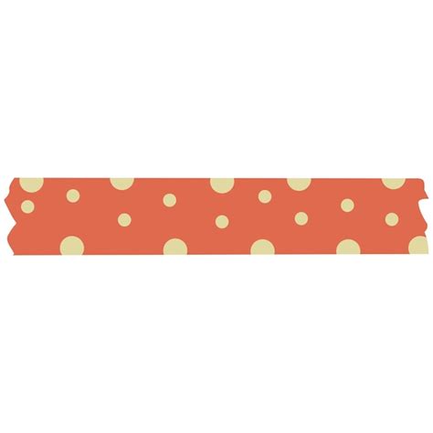 Premium Vector Cute Dot Washing Tape