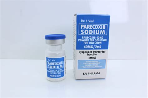 Parecoxib Sodium 40mg Injection Exporters In India Taj Pharma India