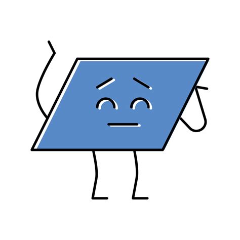 Parallelogram Geometric Shape Character Color Icon Vector Illustration 21163767 Vector Art At Parallelogram Geometric Shape Character Color Icon Vector Illustration 21163767 Vector Art At