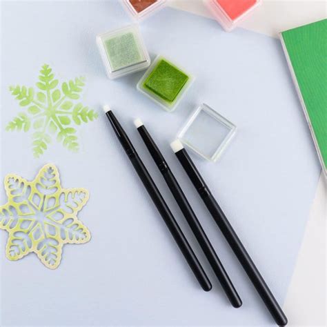 Mini Blending Tools Set Voor Inkt Mengen En Stencilen 6 Stuks Bol
