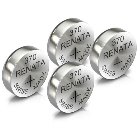 Swiss Made Silver Coin Sr920w 1 55v Renata 370 Watch Battery All Pack