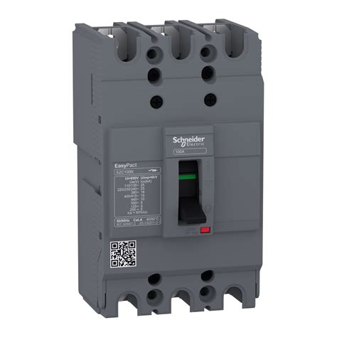 Schneider 63a 3 Pole Mccb 18ka Easy Ezc100n3063 Thames Electrical