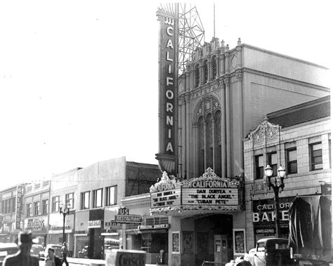 San Jose History The California Theater On So Facebook