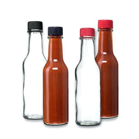 Buy Wholesale China 150ml 5oz Clear Empty Chilli Sauce Jam Food Storage Glass Bottles With Lids
