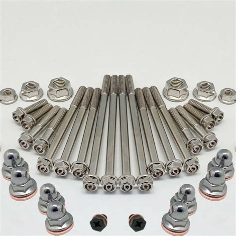 Rm125 Engine Bolt Kit For Suzuki Rm 125 Specbolt Nickel Wurks Fasteners