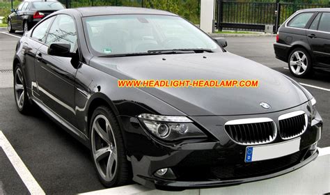 Bmw 6series E63 E64 Headlight Lens Cover Haze Plastic Lenses Covers