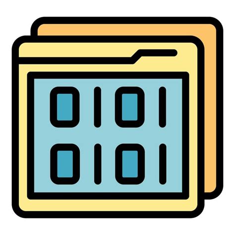 Premium Vector Big Data Files Icon Outline Big Data Files Vector Icon