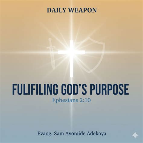 The Chosen Daily Weapo 4th June Daily Weapon Thursday 2nd June