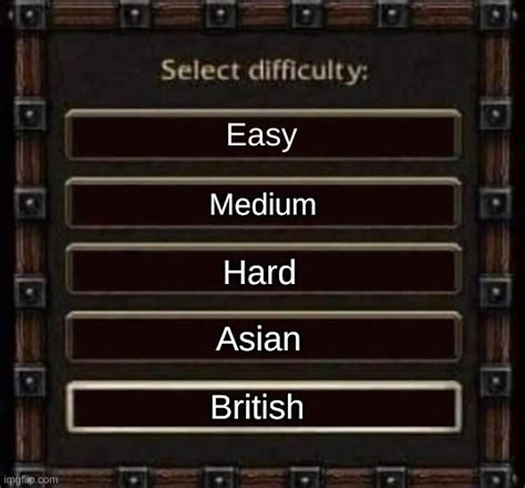 Difficulty Level Asian Meme