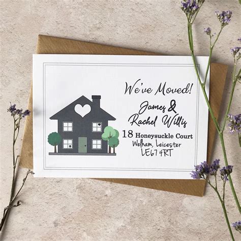 New Address Cards Printable Printables Templates Free