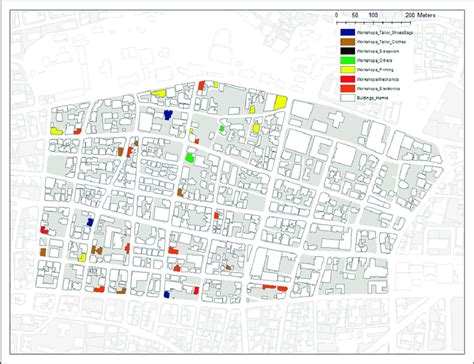 Map Of Workshops In Hamra Download Scientific Diagram