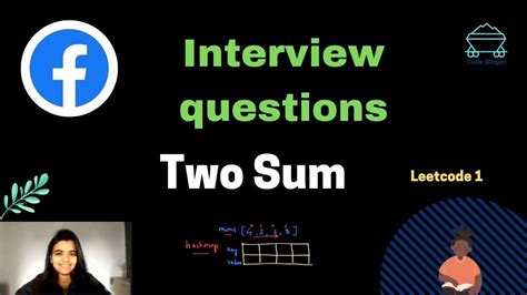 Two Sum Interview Questions Hashing Leetcode 1 Javascript