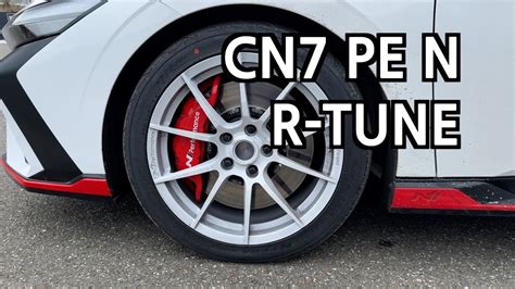 N2 아반떼 N 컵카 알튠 완료 첫 테스트 주행 고 Cn7 Pe N R Tune Youtube