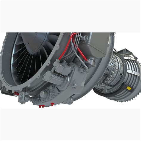 Cfm International Cfm56 Turbofan Aircraft Jet Engine Modelo 3d Baixar