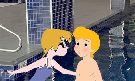 Cody And Pennys Swim In The Pool By Richardchibbard On Deviantart