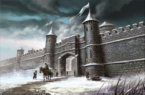 Map Of Winterfell Castle The Official Map Of Westeros Cwnka