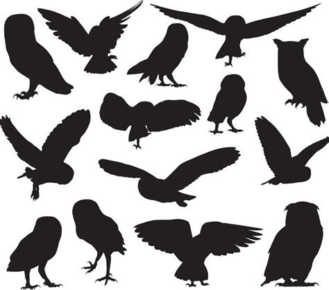 Owl Silhouette Clip Art