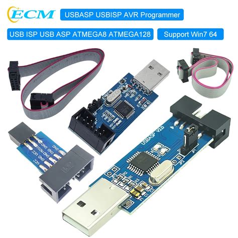 usbasp usbisp avr programmer 3 3v 5v powered downloader programmer usb isp usb asp atmega8