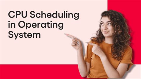 CPU Scheduling Algorithms In OS Operating System
