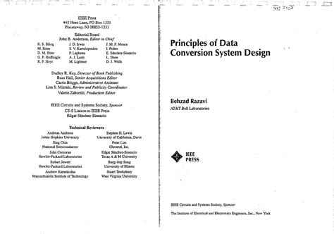 Principle Of Data Conversion System Design Basic Electrical Engineering Laboratory Studocu