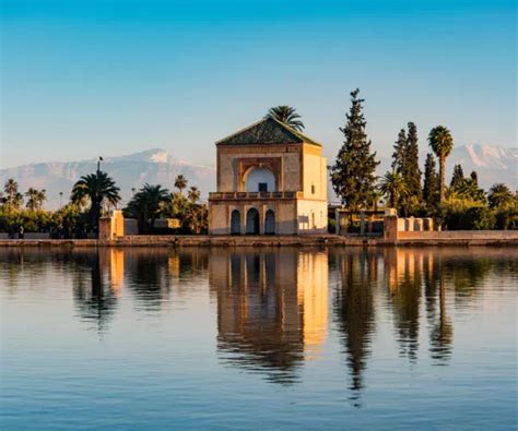 Jardines De Menara Marrakech Historia Serenidad Y Vistas A Las Montañas Del Atlas