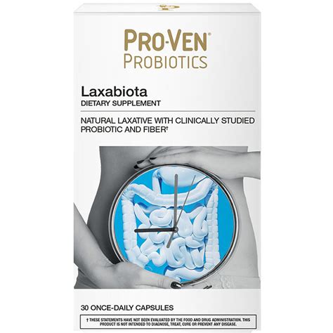 Laxabiota Natural Laxative With Clinically Studied Probiotic And Fiber