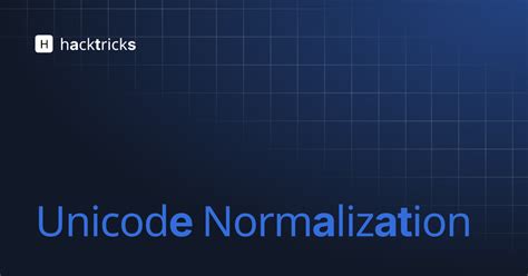 Unicode Normalization Hacktricks