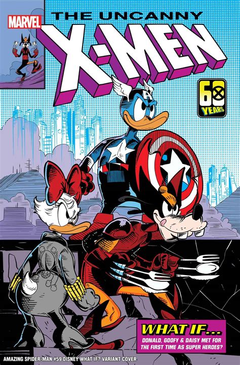 Mickey Mouse And The Gang Pay Homage To Classic Marvel Covers In New