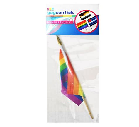 Rainbow Stick Flag Premium Sex Store
