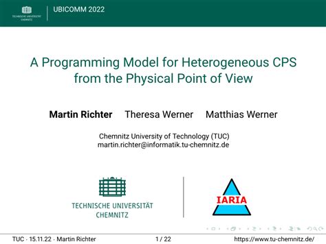 Pdf A Programming Model For Heterogeneous Cps From The Physical Point