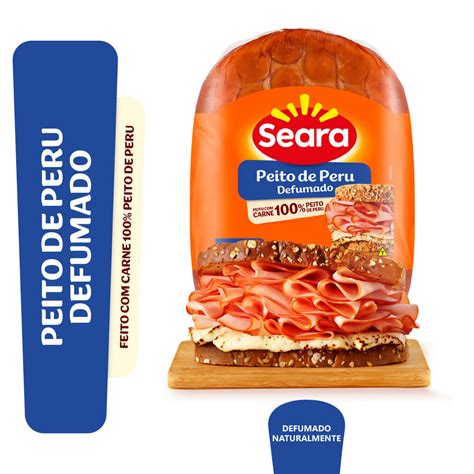 Peito De Peru Seara Defumado Granel Kg