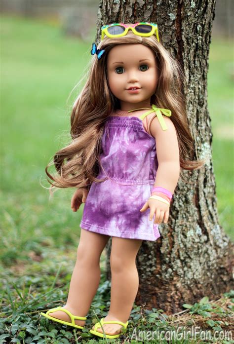 Lea Clark Girl Of The Year Exclusive Beach Dress Review Americangirlfan