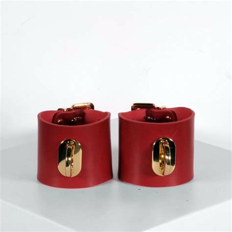 Elif Domanic Kia Handcuffs Red Sex Handcuffs