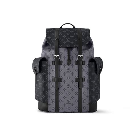 Lv Monogram Eclipse Black And Grey Logo Print Louis Vuitton®