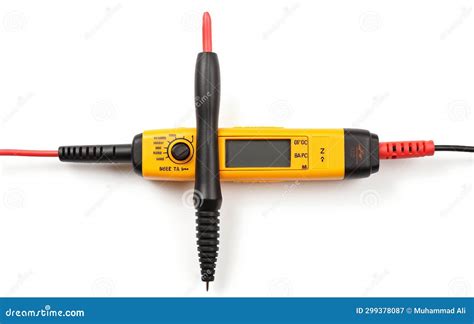 Electrical Testing Tool On White Background Stock Image Image Of Moving Electric 299378087