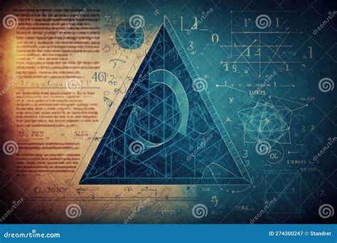 Geometry Style Mathematical Formulas And Calculations Beautiful Geometry Style Mathematical Formulas And Calculations Beautiful