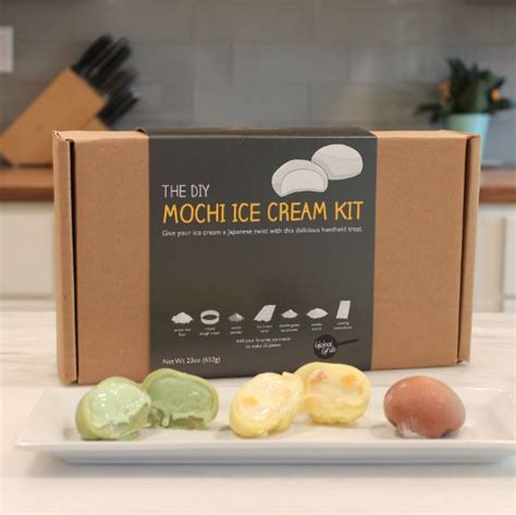 Diy Mochi Ice Cream Kit Mochi Making Kit Global Grub Mochi Ice