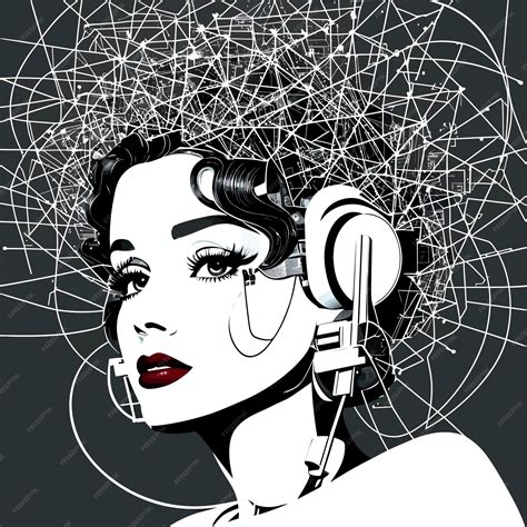 Premium Vector The Internet As An Ai Edgy Theme Hyperrealism Illustration