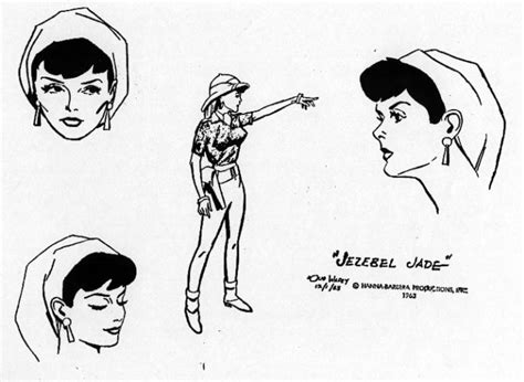 Jonny Quest Model Sheets Traditional Animation