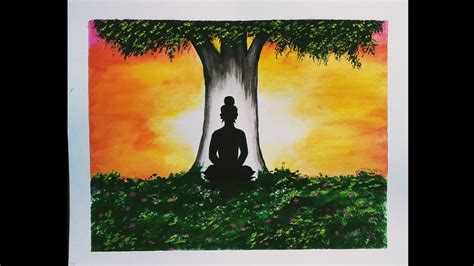 Buddah Under Tree