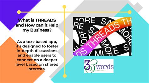 33 Words What Is Threads And How Can It Help My Business 33 Words