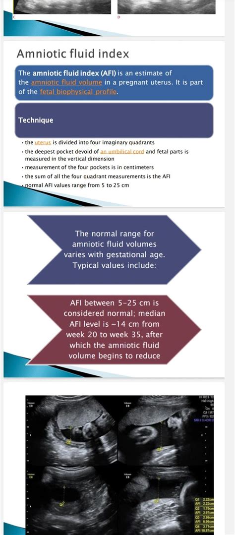 Day Ultrasound Amnioticfluidindex Afi Deepestverticalpocket