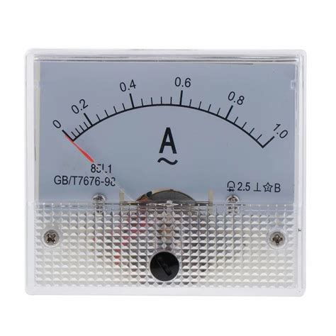 Maxbell Accurate 85l1 Ac Analog Panel Ammeter Gauge Ampere Current