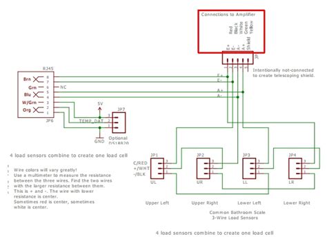 How To Connect A Load Combinator To A Load Amplifier For Load Cells
