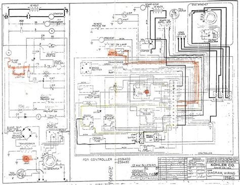 Explore The Components Of Kohler Marine Generator Parts Diagram